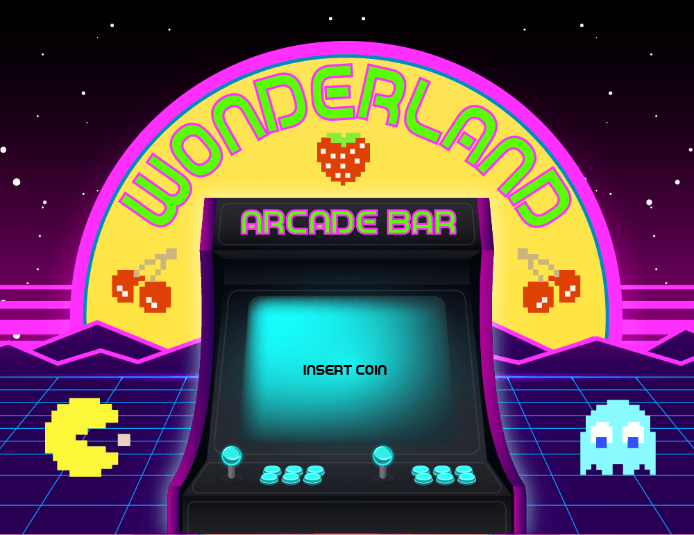 Wonderland Arcade Bar - Salisbury, NC